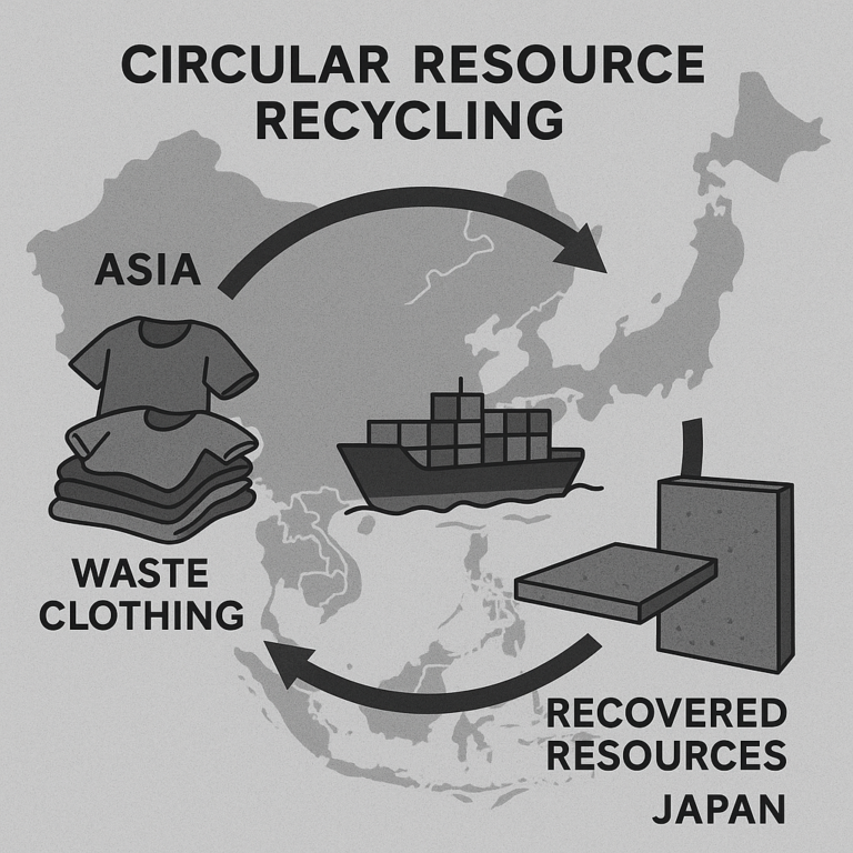 Recycling Waste Clothing from Asia in Japan | A Circular Textile ...